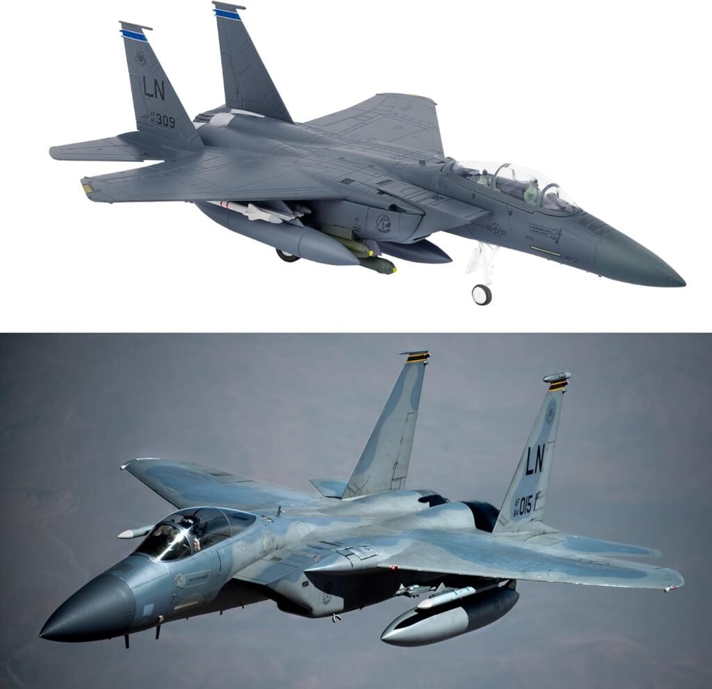 1/100 F-15E Fighter Plane Model Review - Mike's Diecast Cars & Figurines